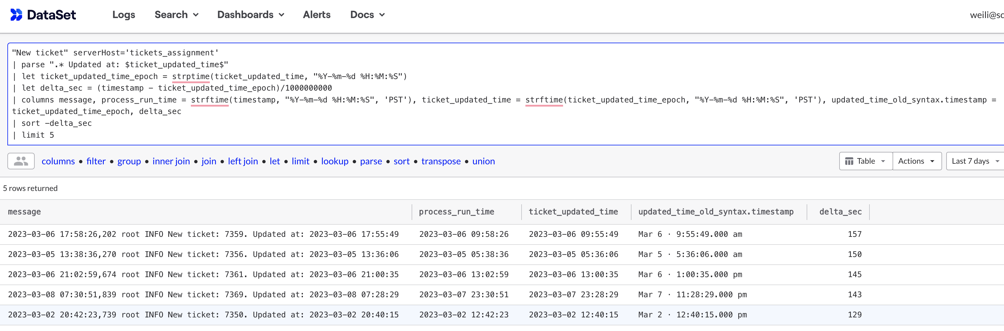 How To Compute Difference Between Two Timestamps In ISO Format 